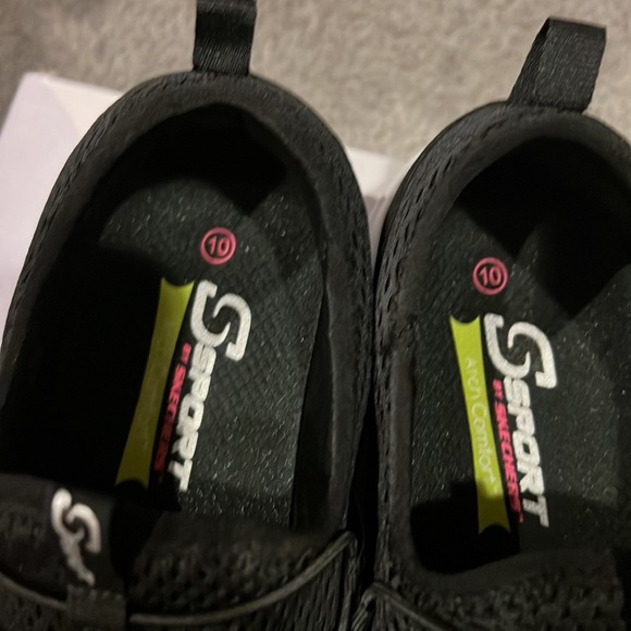 Skechers | Shoes | Nib S Sport By Skechers Black Regina Slip On Shoes ...